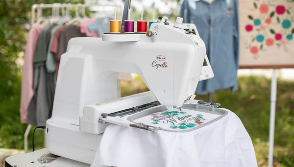 Baby Lock Capella Embroidery Machine Pre Order – Lindas Quilt Shoppe ...