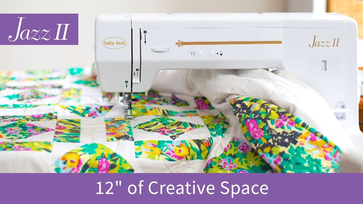 Baby Lock Jazz II Quilting Sewing Machine – Lindas Quilt Shoppe ...